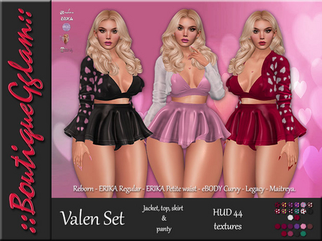 Second Life Marketplace - ::BG:: Valen Set